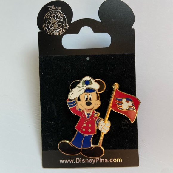 Disney | Art | Rare Disney Cruise Line Captain Mickey Mouse Saluting W ...